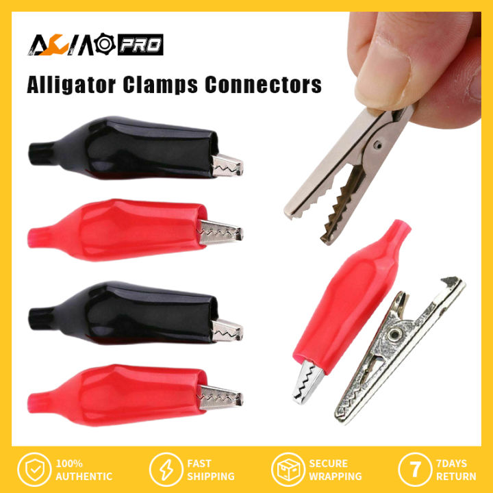 Aumopro 10pcs Replace Alligator Clips Alligator Clips Connector