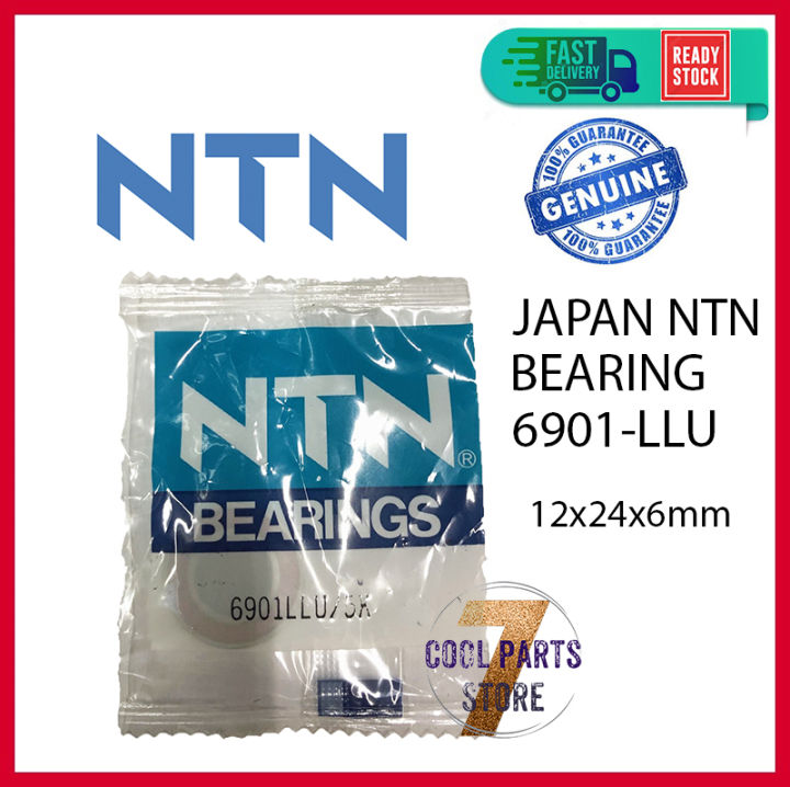 6901 LLU NTN Japan Bearing 6901-LLU (12 X 24 X 6mm) - 100% ORIGINAL ...