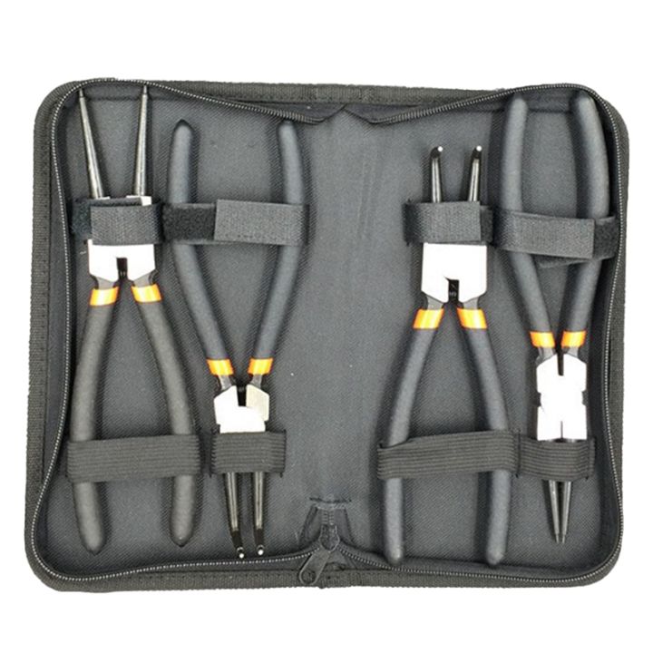 Circlip Pliers Set Internal External Ring Remover Installation Tool ...