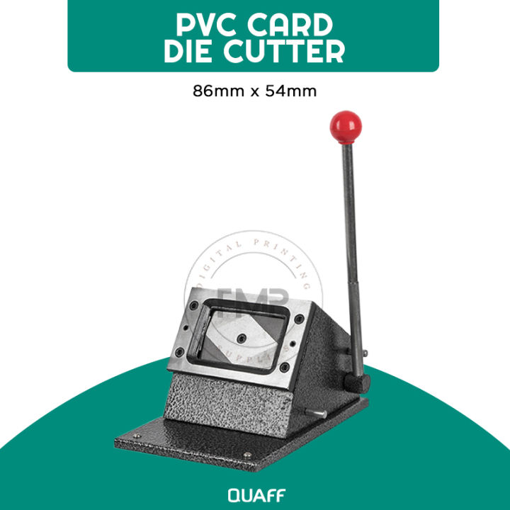 FMP QUAFF PVC Card Die Cutter for ID Card Making(86mm x 54mm Cut Size ...