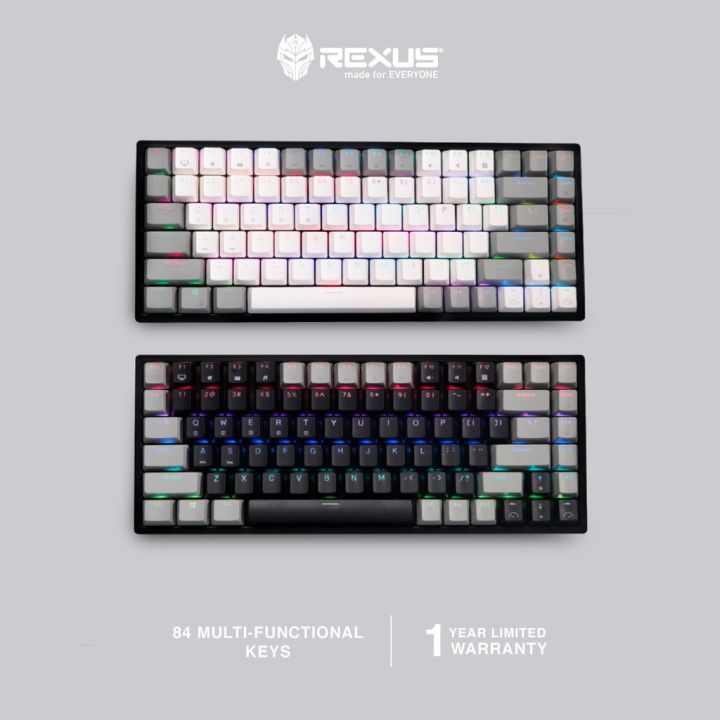Rexus Daxa M84 Pro RGB Keyboard Gaming | Lazada Indonesia