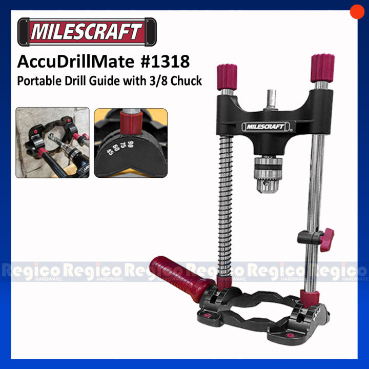 Milescraft DrillMate Portable Drill Press with Chuck( #1318) Regico ...