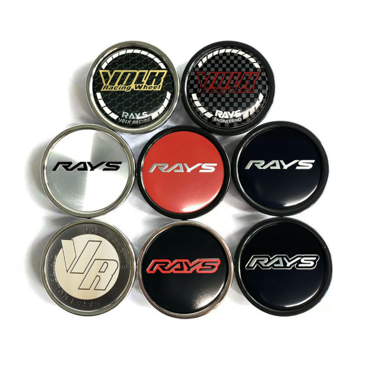 4pcs 58mm Car Wheel Center Hub Cap For VOLK RACING RAYS Volk Racing ...