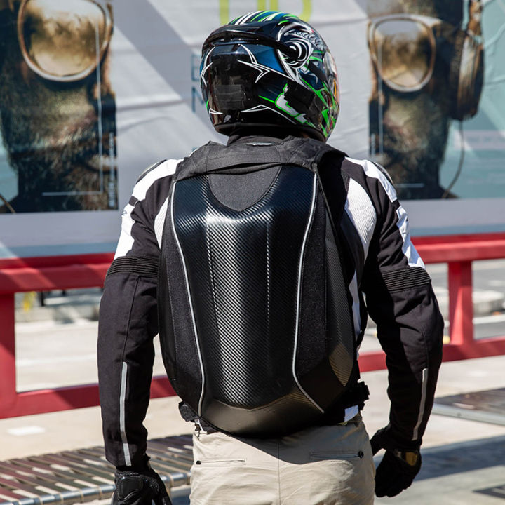 [Fraser Choice ] Stylish Large Capacity Motorcycle Helmet Backpack Men ...
