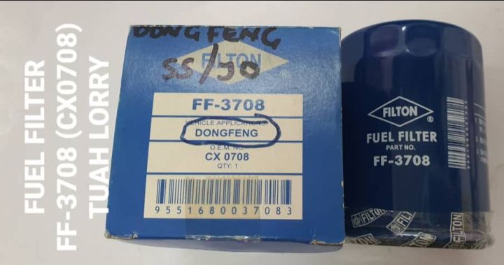 FUEL FILTER DONGFENG TUAH LORRY FF-3708 (CX0708) | Lazada
