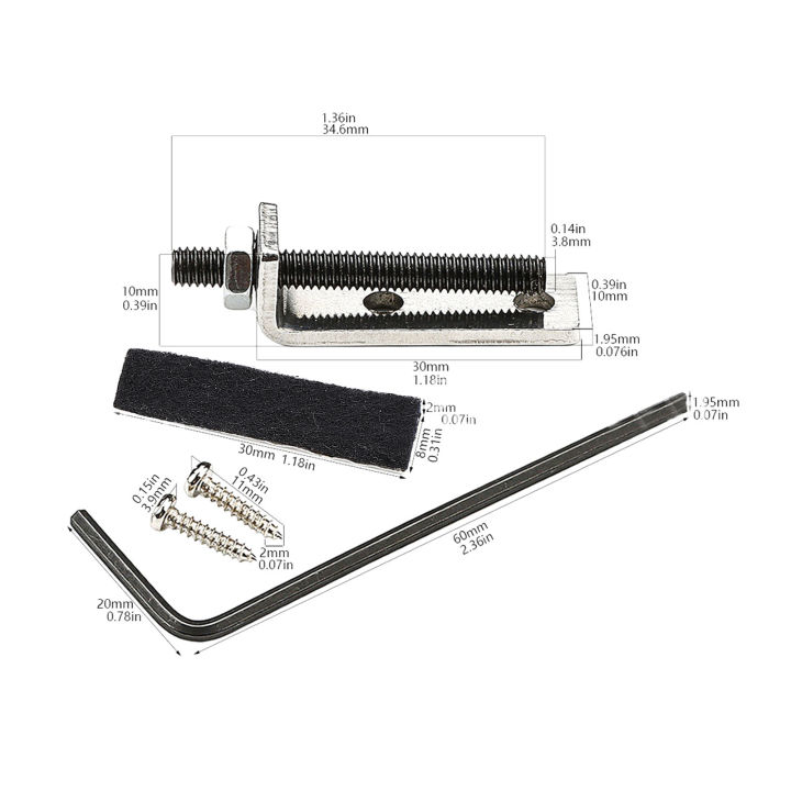 Tremolo Guitar Bridge Stopper Keep Stability Tremolo Guitar Bridge ...