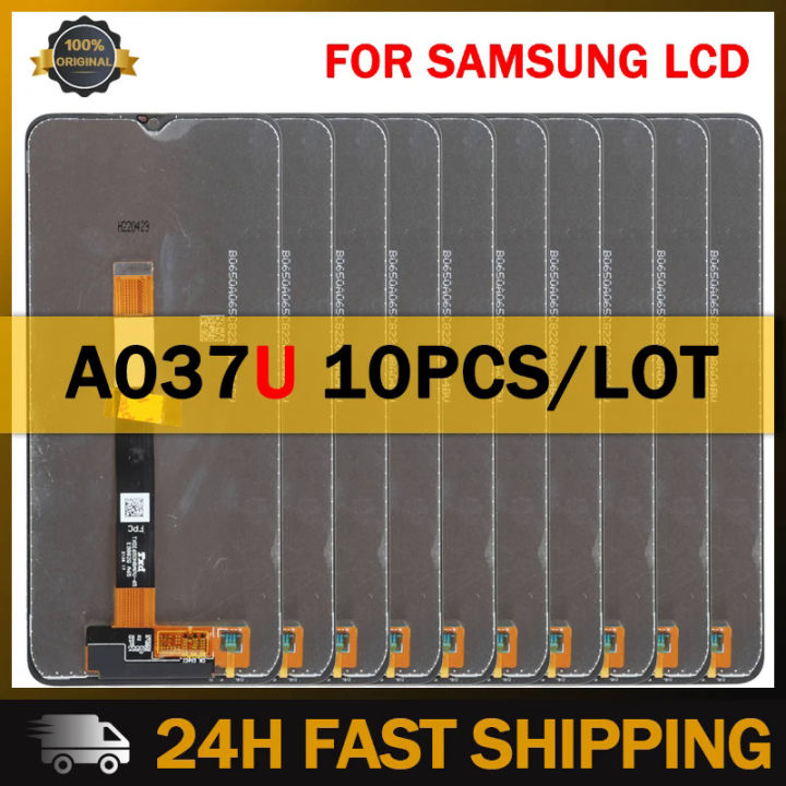 10ชิ้นล็อต6.5 "Original สำหรับ Samsung Galaxy A03s LCD A037U จอแสดงผล ...