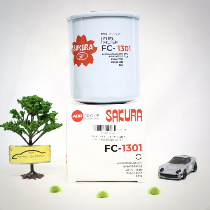 FILTER SOLAR ATAS SAKURA FC-1301 HINO - DYNA 110PS - RANGER - FG 235 ...
