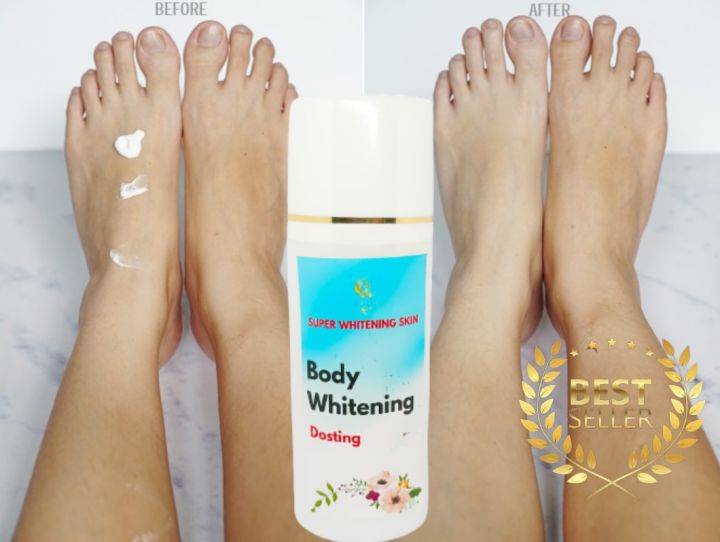 BODY WHITENING DOSTING HB EXTRA WHITENING DOSIS TINGGI / HAND BODY LOTION PEMUTIH BADAN / TUBUH ...