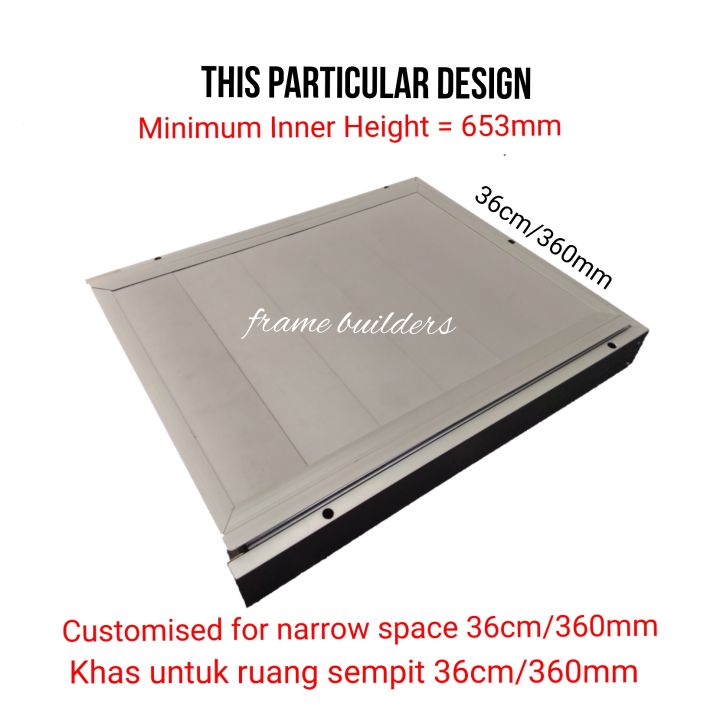 [READY-STOCK]Gas Tanks Tray/Gas Cylinder Slide/Aluminium Gas Tank Tray ...