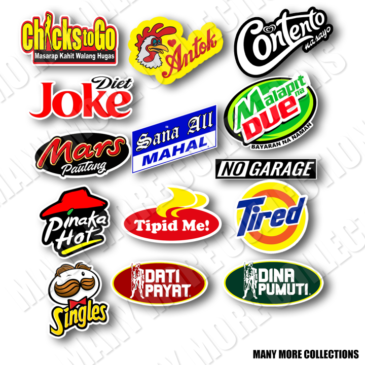 Funny and Parody Memes Waterproof Stickers | Contento, Sana All Mahal ...