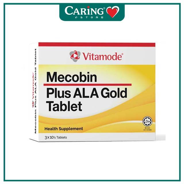 VITAMODE MECOBIN PLUS ALA GOLD TABLET 10S X 3 | Lazada