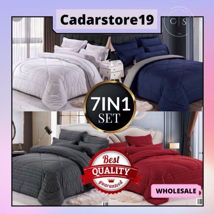 RestfulNights Store CADAR HOTEL EXCLUSIVE 100 COTTON 7 IN 1 1200 THREAD ...
