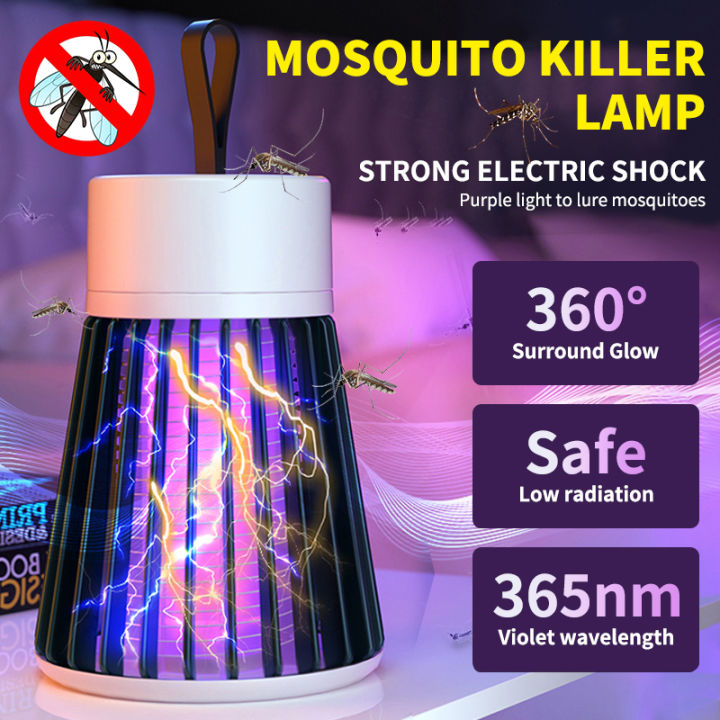 Rechargeable Mosquito killer lamp Portable Electric Repellent LED USB ...