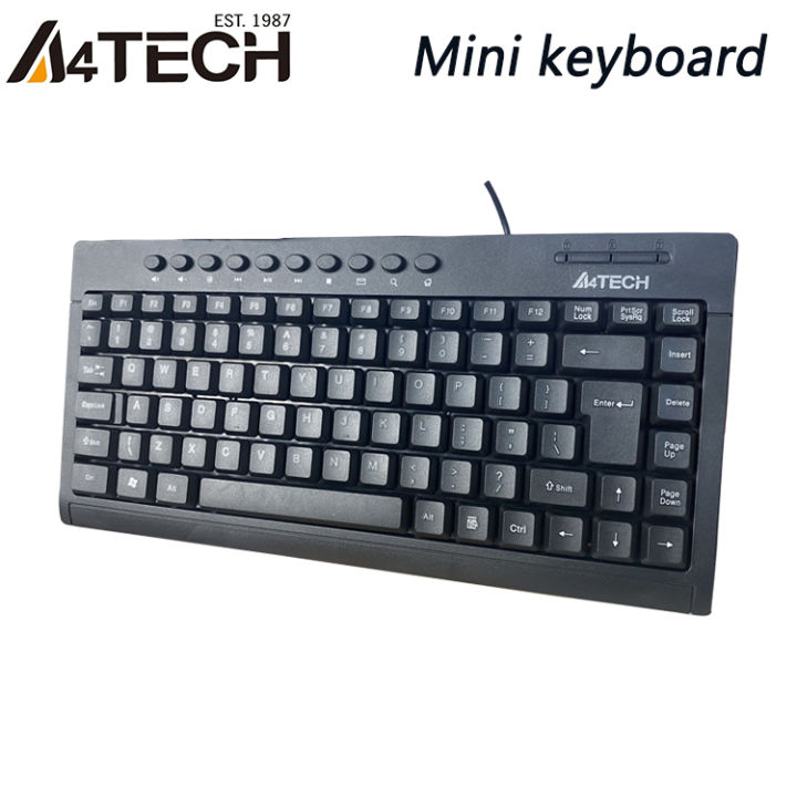 A4tech Mini USB Wired Computer Keyboard Comfortable Office Universal ...