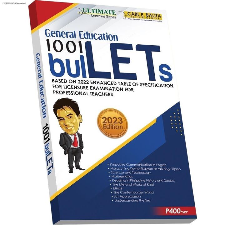 CBRC General Education BulLets 2023 Edition LET Reviewer | Lazada PH