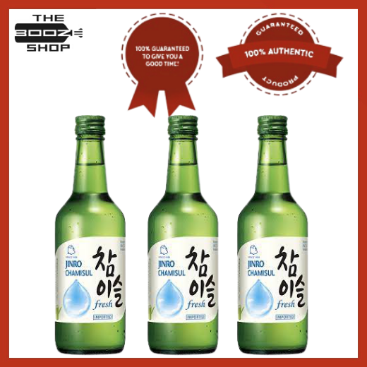 Jinro Chamisul Fresh Soju 360ml x 3 | Lazada PH