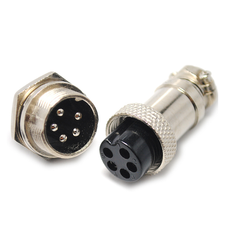 Aviation Plug Socket GX12/16/20 - 2-3-4-5-6-7 Core Cable Aviation Plug ...