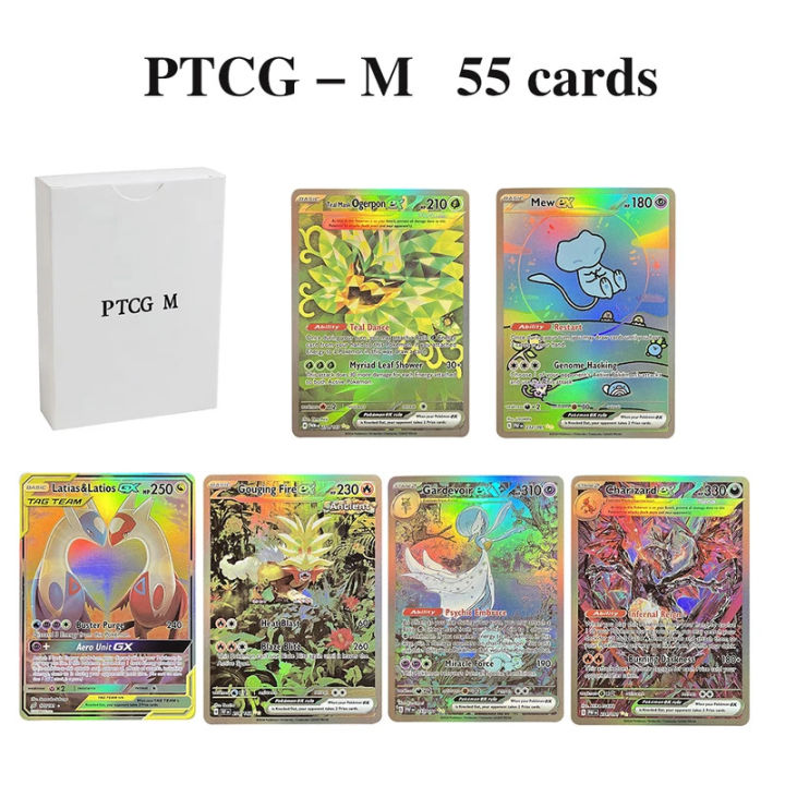 Ptcg m proxy card foil kier-groudon Charizard Mew Gengar Latias & Latios Twilight masquerade ...