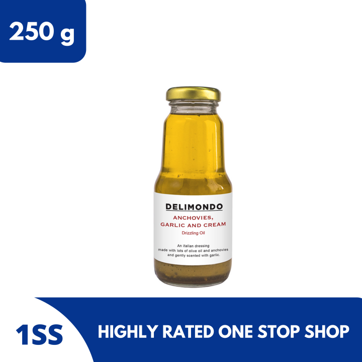 Delimondo Anchovies Garlic & Cream, 250g | Lazada PH