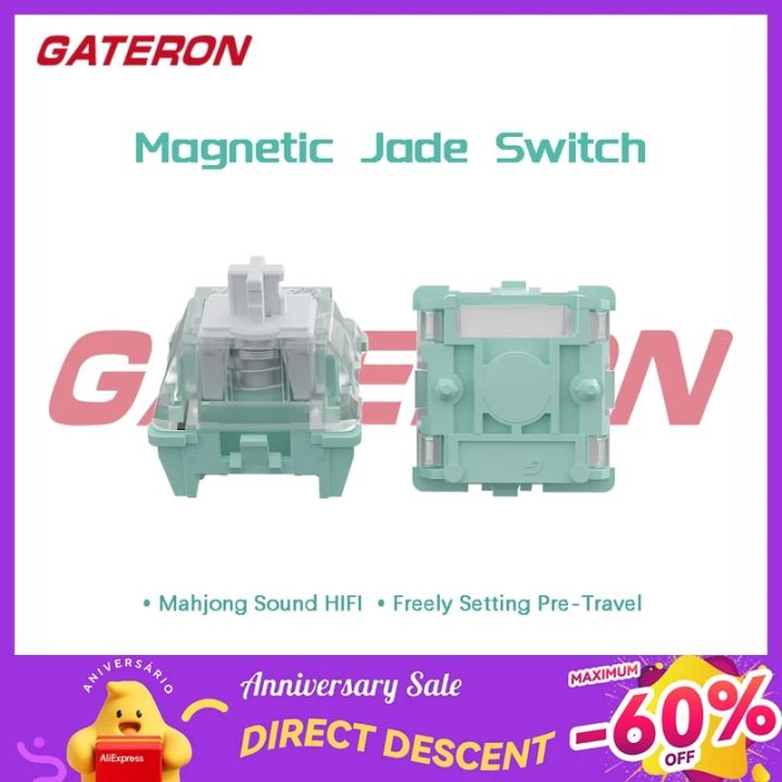 Gateron Magnetic Jade Switch Linear for Magnetic mechanical keyboard ...