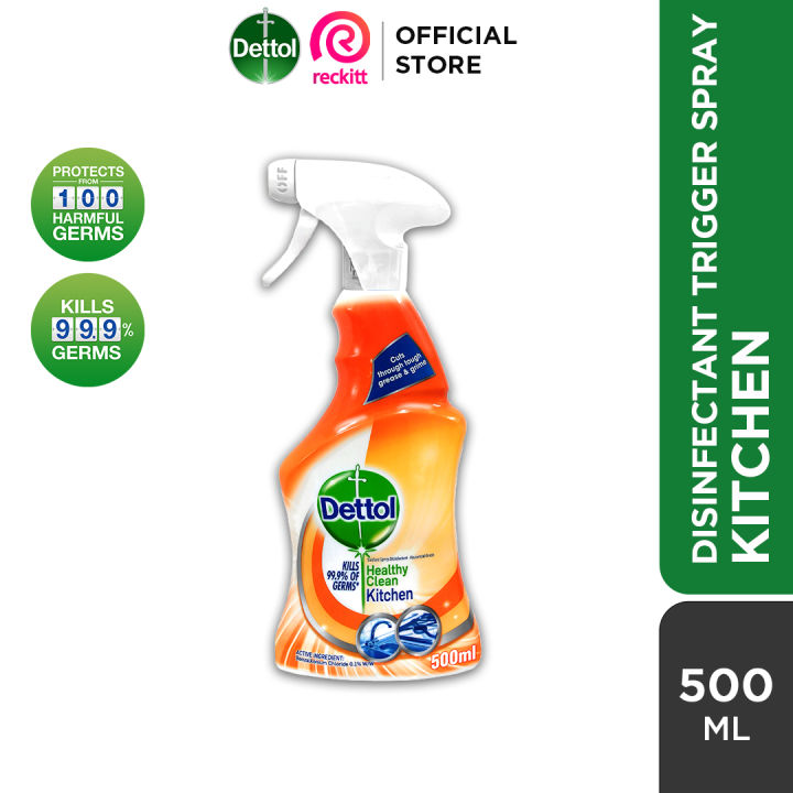 Dettol Trigger Healthy Clean Kitchen Spray 500ml | Lazada