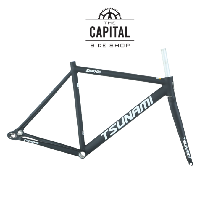 Tsunami Snm100 Fixed Gear Bicycle Frameset 49cm 52cm Aluminum Racing ...