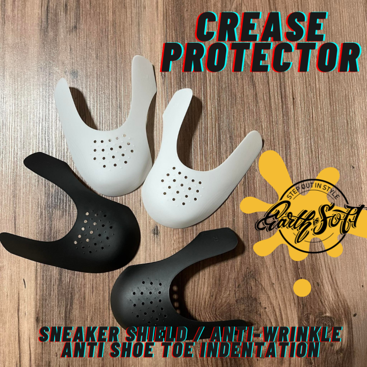 1 pair Sneaker Anti-Crease Wrinkled Fold Support Toe Cap Shoe Stretcher ...