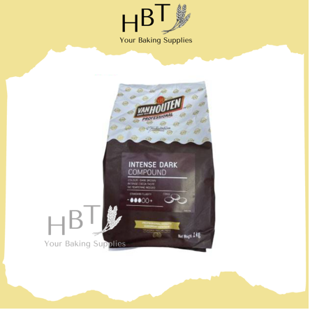 Van Houten Profesional Intense Dark Compound 1Kg | Lazada