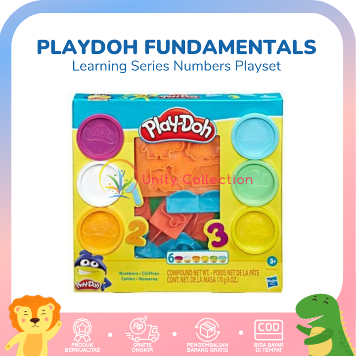Play-Doh Fundamentals Learning Series - Numbers Playset / Playdoh ...