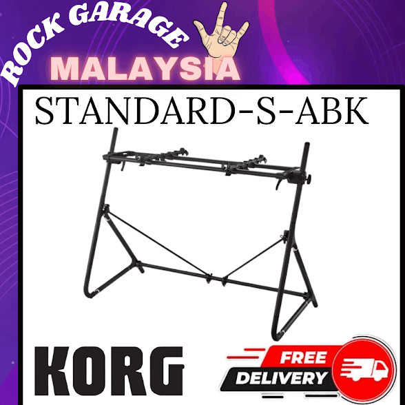 KORG SEQUENZ STANDARD-S-ABK KEYBOARD STAND ( STANDARD S ABK / STANDARDSABK ) | Lazada