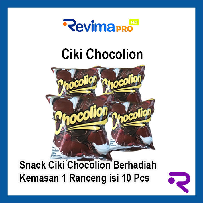 Chiki Snack CHOCOLION Rasa Coklat Berhadiah Kemasan 1 Ranceng isi 10 ...