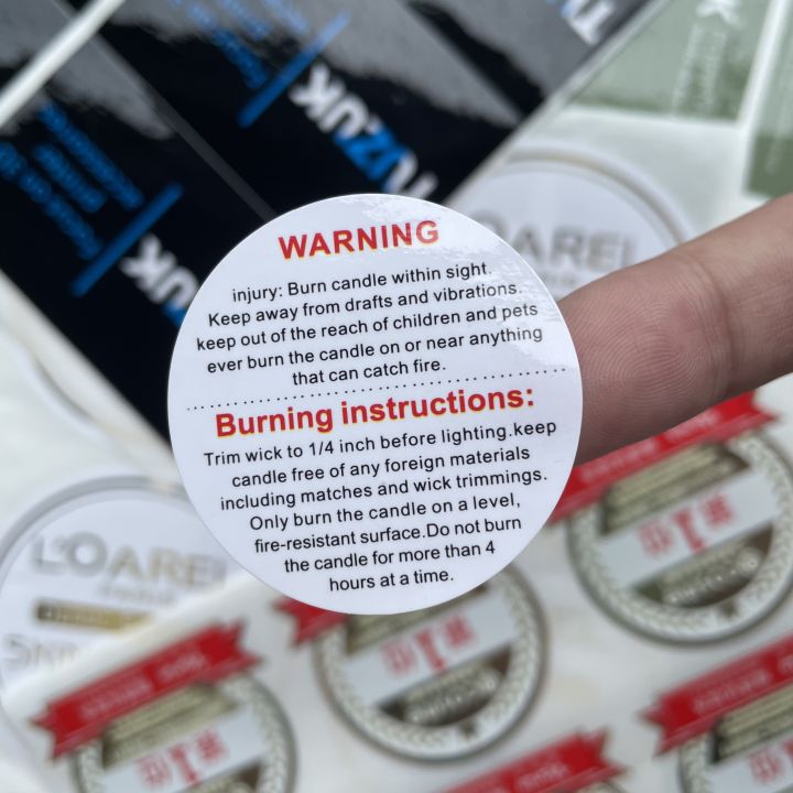 【Best value for money】 1000 PCS Custom Customize Logo Label Sticker ...