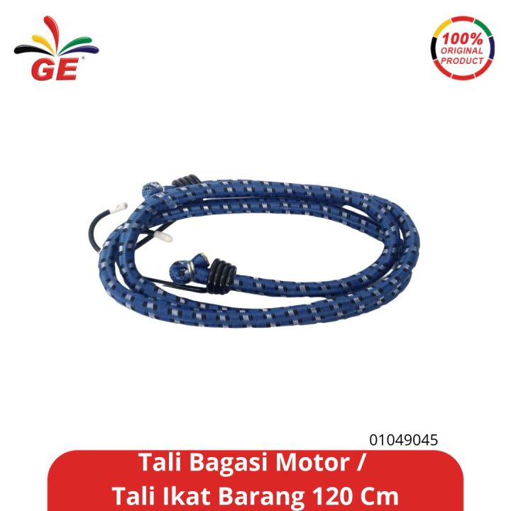 GE - Tali Bagasi Motor / Tali Ikat Barang 120 Cm 01049045 | Lazada ...