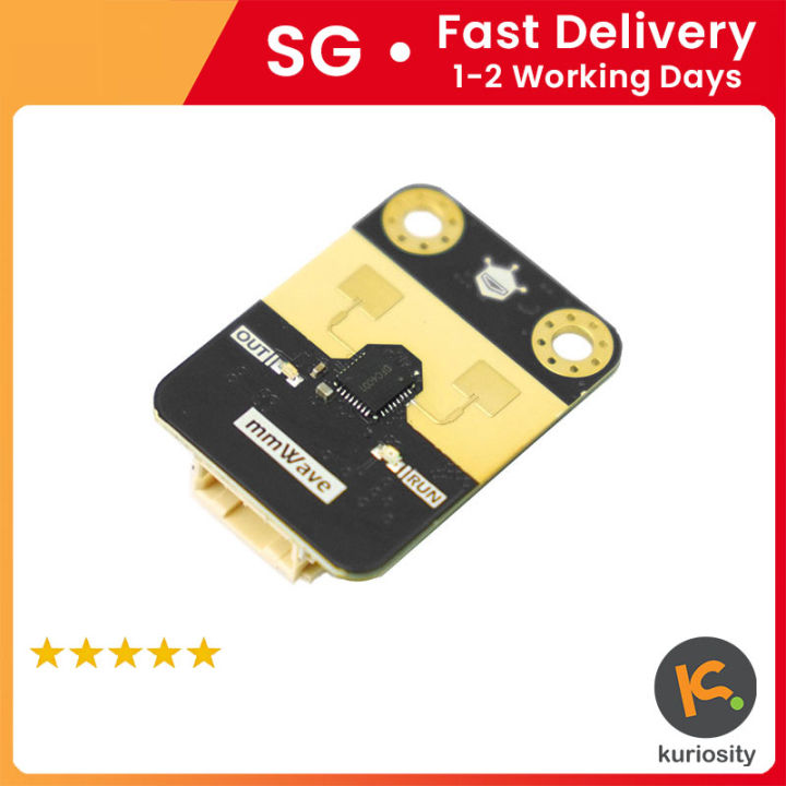 Gravity Mmwave C4001 24ghz Human Presence Detection Sensor 12 Meters I2c And Uart Lazada