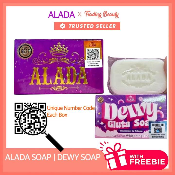 ALADA Instant Whitening Soap, ALADA Dewy Gluta Soap from Thailand ...