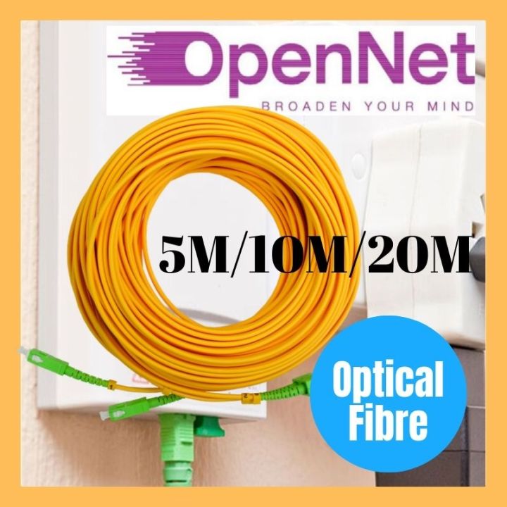 M1 | Starhub | Singtel Opennet Optic Optical Fibre Fiber Cable Patch ...