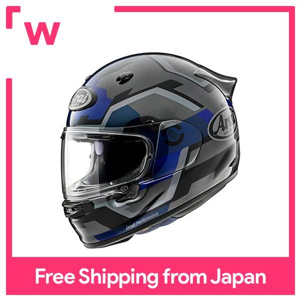 ARAI Motorcycle Helmet Full Face ASTRO GX FACE Blue 54cm | Lazada PH