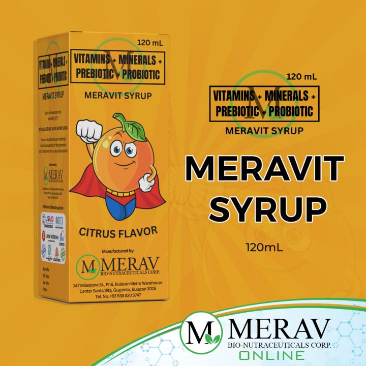 Merav Meravit Syrup | Lazada PH