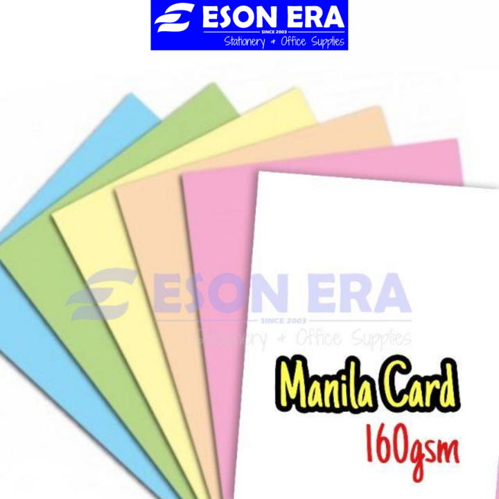 [Part1/2] Manila Card Pastel Colour 160gsm 20"x25" Kad Manila Kertas ...