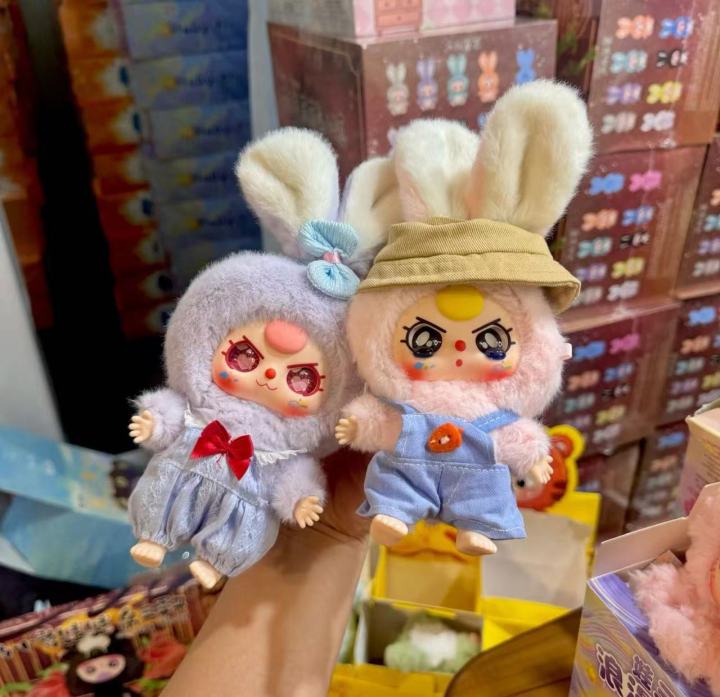 Baby Three Rabbit Macaron Cute Bunny Plush Series Blind Box | Lazada PH