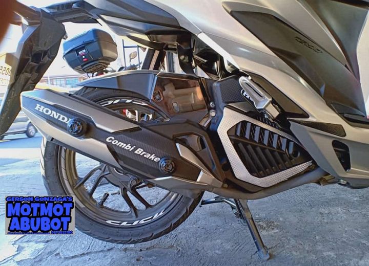 Honda Click V1 V2 V3 Gray Heat Guard | Lazada PH