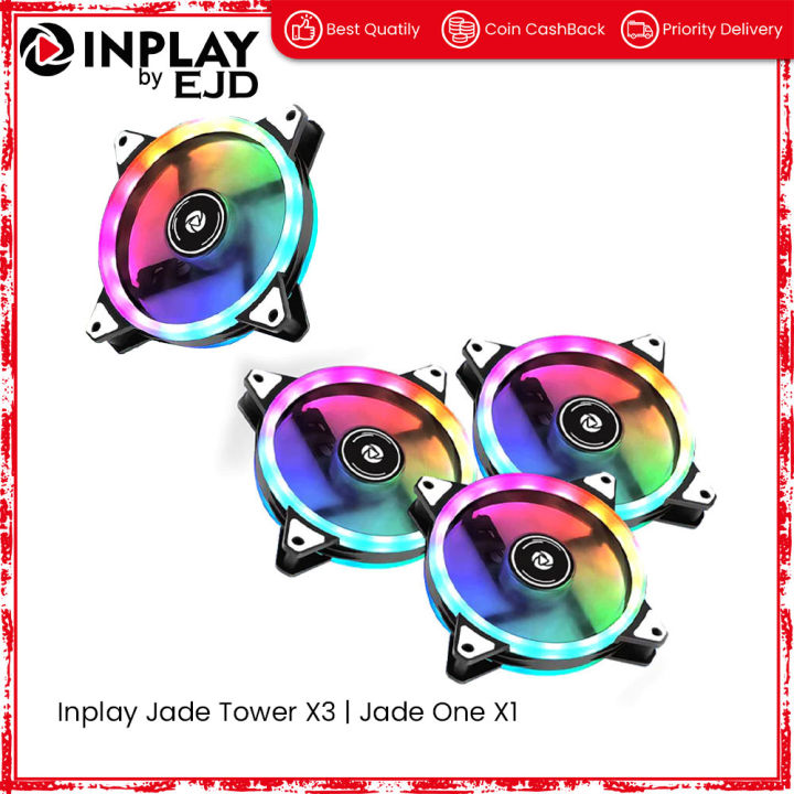 Inplay Jade Tower X3 | Jade One X1 ARGB Fan and Add-On | Lazada PH