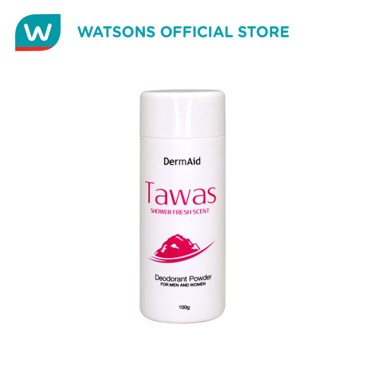 DermAid Tawas Shower Fresh Scented Deodorant Powder 100g | Lazada PH