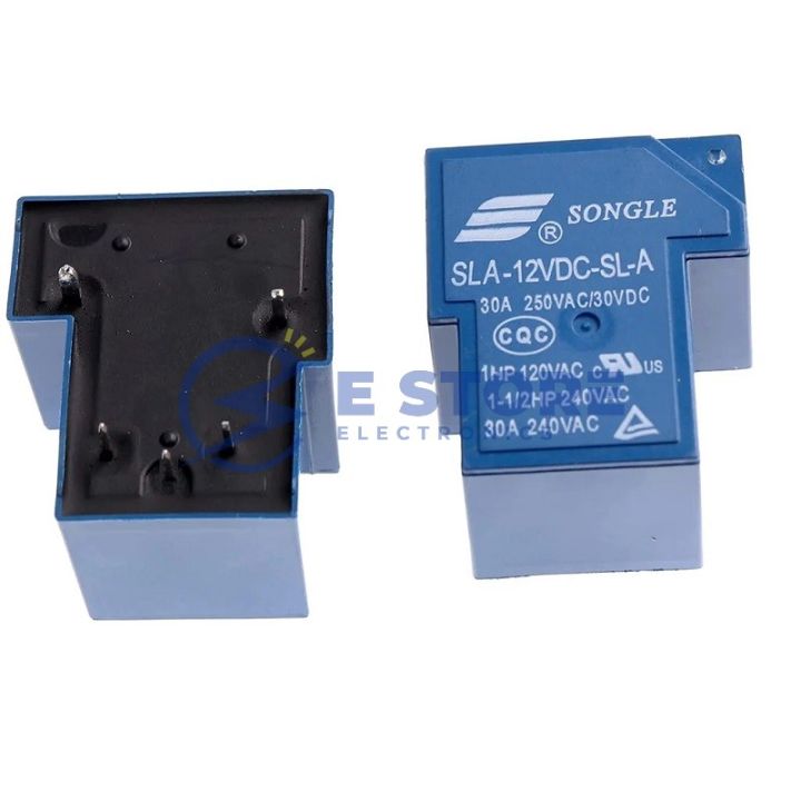 SONGLE SLA-12VDC-SL-A 12V 30A 5 PIN T90 Relay | Lazada