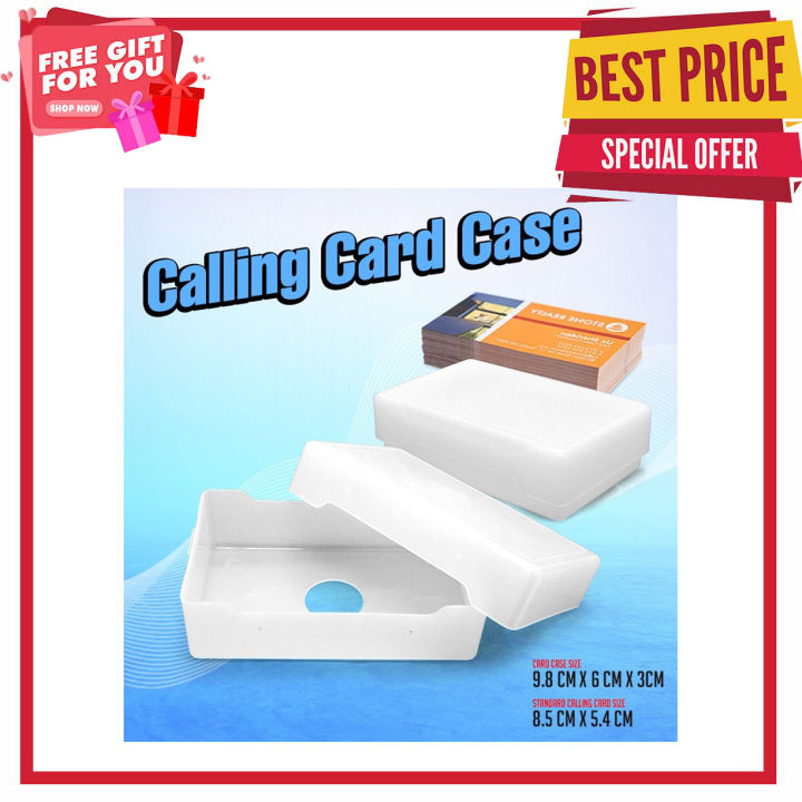 Calling Card Box Case Cardstock Holder10pcs,20pcs,50pcs | Lazada PH