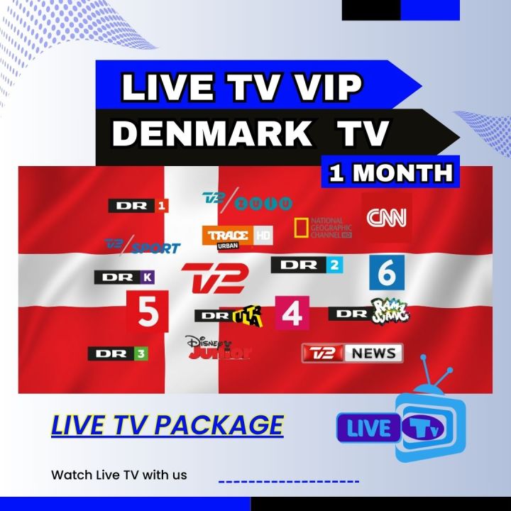 DENMARK TV VIP PACKAGE 1 Month รับชมทีวีประเทศเดนมาร์ค ได้ง่ายๆเพียงแค่ ...