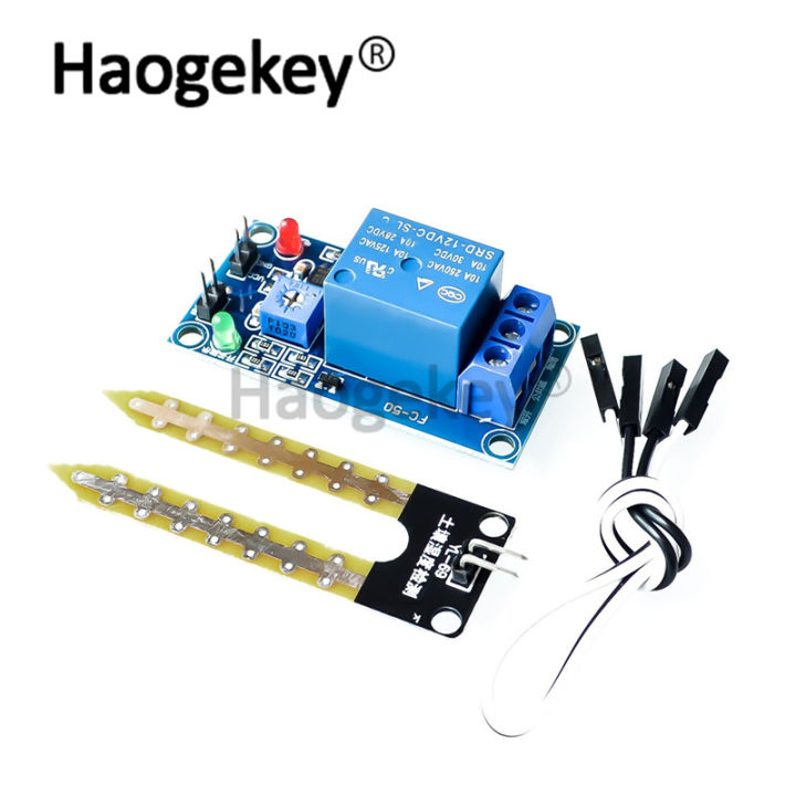 Smart Electronics 3.3V 5V 12V Soil Moisture Hygrometer Detection Humidity Sensor Module For ...