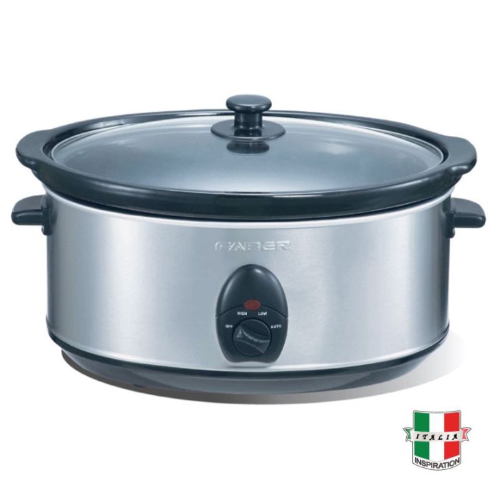 Faber (3.5L) Slow Cooker Ceramic Pot FSC 350 SS | Lazada
