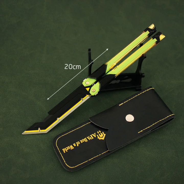 Valorant Weapon Melee Butterfly Game Peripl Alloy Meta Material Samurai ...